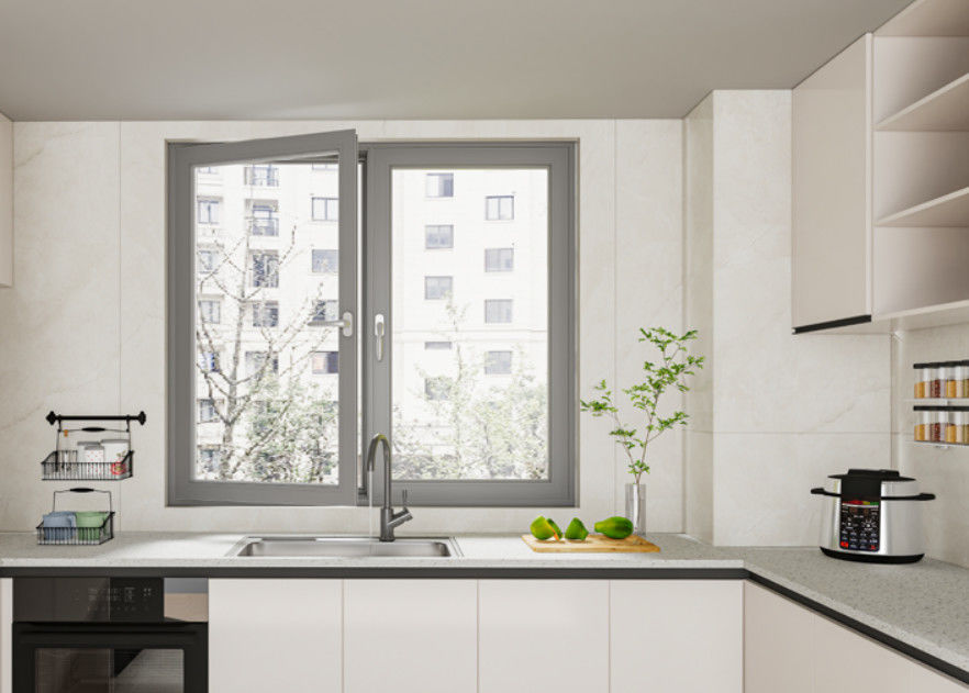 Space Saving Aluminum Swing Window with 10 Years Warranty