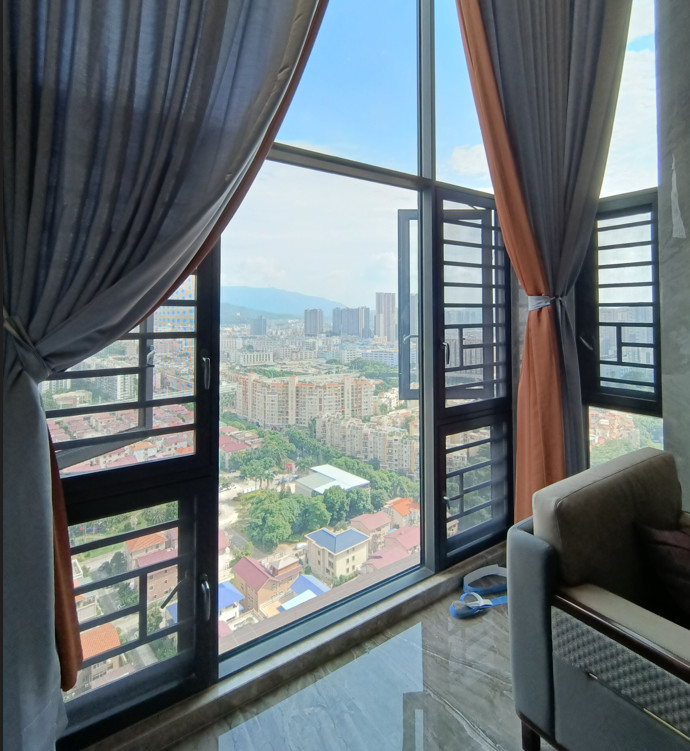 Waterproof Aluminum Swing Window with 5 Years Warranty